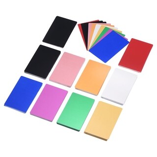 300pcs 0.21mm Metal Business Cards Laser Engraving Aluminum Name Card ...