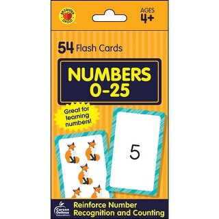 Brighter child numbers 0-25 flash cards 734085 - Bed Bath & Beyond ...