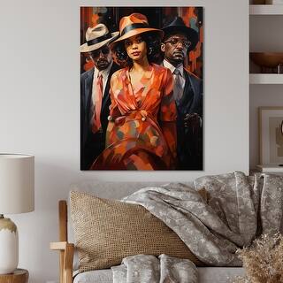 Designart "Harlem Renaissance Celebration I" Harlem Renaissance Metal ...