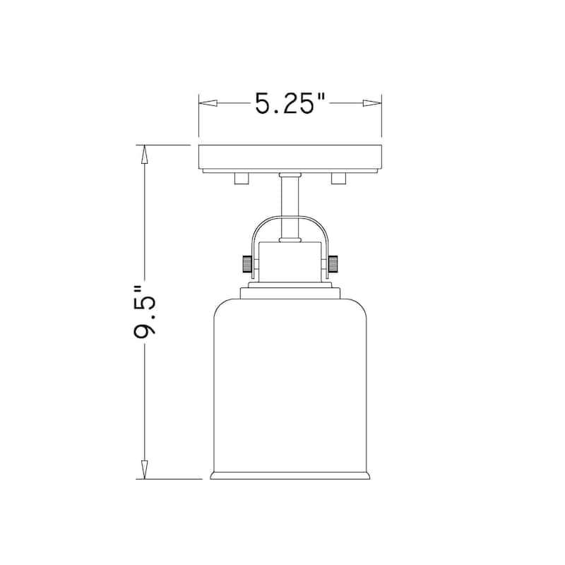 Kinsley 1 Light Flush Mount - Bed Bath & Beyond - 35286728