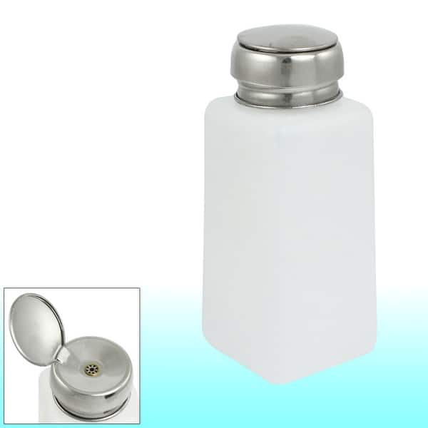 Metal Cap Liquid Container Alcohol Bottle 250ml White Hhfnp - Bed Bath ...