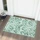 Washable Area Rug,2x3 Green Small Bathroom Rug - Bed Bath & Beyond ...