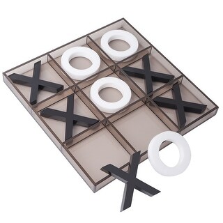 GSE™ 12" Giant Acrylic Tic Tac Toe Game Set for Kids and Adults. Great ...
