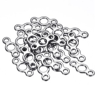 Fishing Split Rings, 25 Pack 304 Stainless Steel Solid Snap Ring - Bed ...