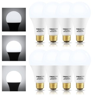 LED 3-Way A21 Bulb, E26 Base, 40/60/100W Equivalent, 5000K Daylight ...