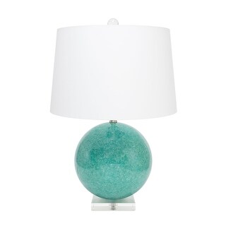 Jamison Table Lamp with Quartz and Optic Crystal Shade - Bed Bath ...