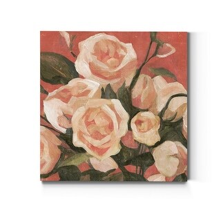 Rose Tangle II -Premium Gallery Wrapped Canvas - Bed Bath & Beyond ...