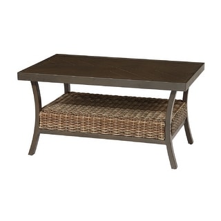 Agio Trenton Coffee Table - 28" L x 42" W x 20.59" H - 28" L x 42" W x ...