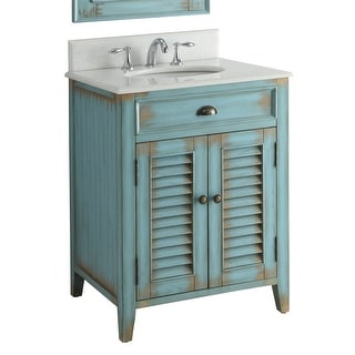 Benton Collection 26" Bayview Single Sink Bathroom Vanity - On Sale ...