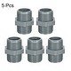 Pipe Fittings Connector G1 x G1 Male Thread Adapter Plastic Hex Nipple ...