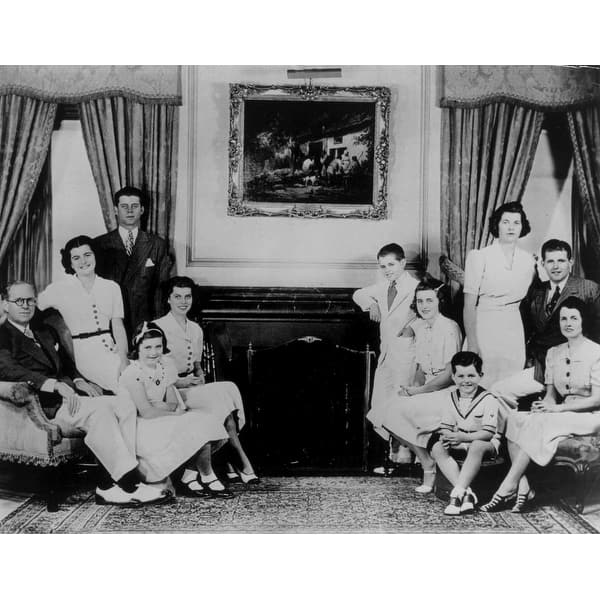 A the Kennedy family in 1937 Photo Print - Bed Bath & Beyond - 25396576