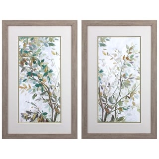 Leaves of Tree S/2 Framed Art Under glass - Bed Bath & Beyond - 40741106