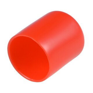 15pcs 30mm Round Red Vinyl End Cap Screw Thread Protector Rubber Caps ...