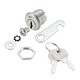 Cam Lock 16mm Cylinder Length Cam Cabinet Locks Keyed Different 2Pcs ...