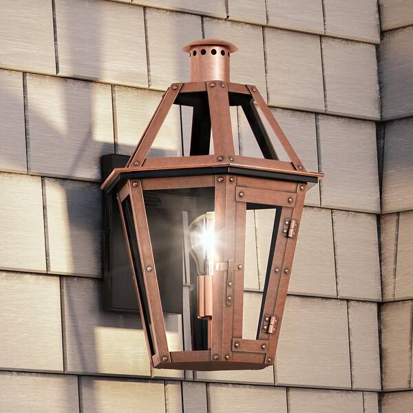 rustic outdoor wall lights