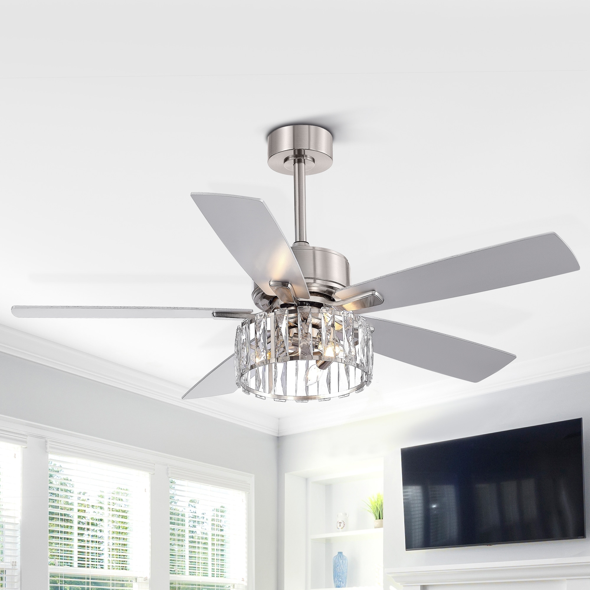 Metal, 3 Indoor Ceiling Fans - Bed Bath & Beyond
