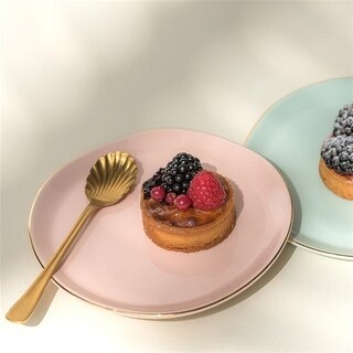 Good Morning Plate Old Pink - Old pink - Bed Bath & Beyond - 40886892