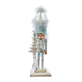 Kurt Adler 20-Inch Hollywood Nutcrackers Battery-Operated Light Up Animated Musical White ...
