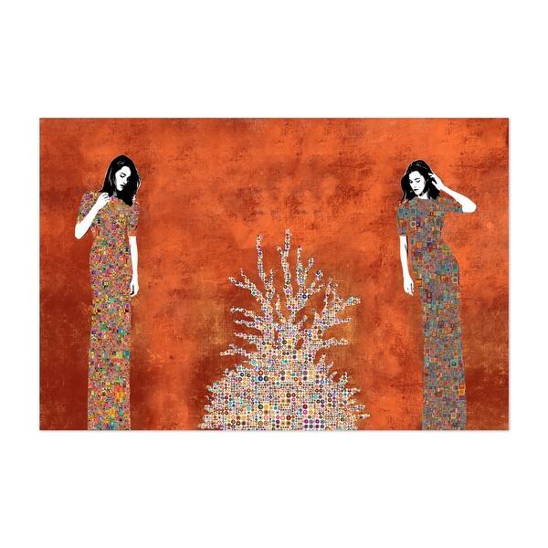 The source Painting Feminine Figurative Mosaic Art Print/Poster - Bed ...