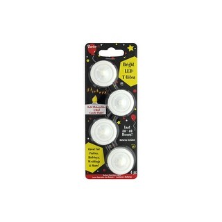 Darice Tea Light LED Party 30 Hours White - Bed Bath & Beyond - 25971686