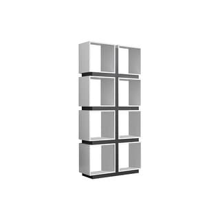 Bookshelf, Bookcase, Etagere, 5 Tier, 71"h, Office, Bedroom, Grey And ...