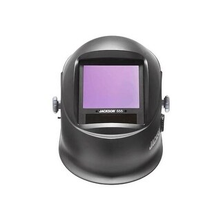 Jackson Safety Welding Helmet,Black,Clear Lens 46250 - 1 Each - Bed ...