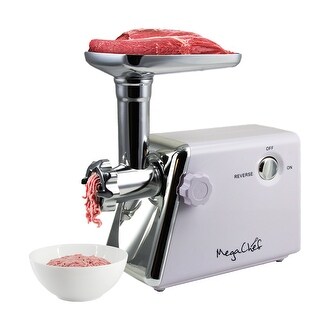 Mega Chef 1200 Watt Ultra Powerful Automatic Meat Grinder for Household ...