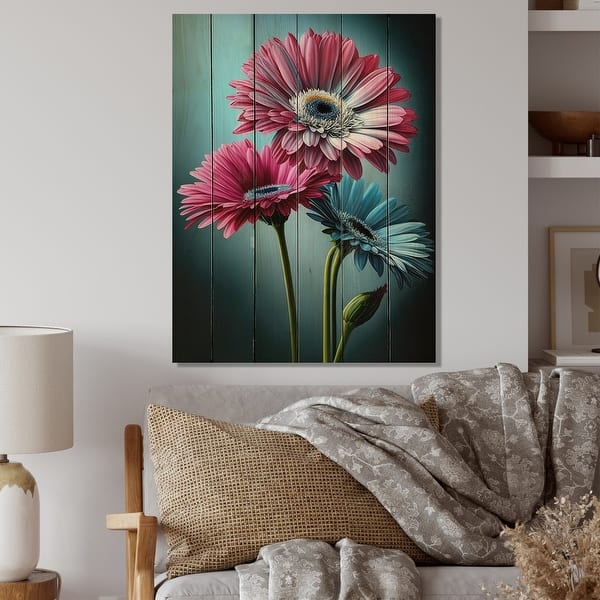 gerbera wall art