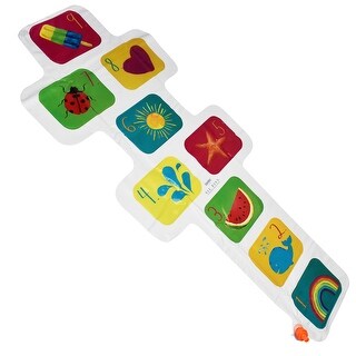 Rae Dunn: Hopscotch Game Water Sprinkler - 58"x22", CocoNut Float ...