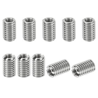 10pcs Thread Repair Insert Nut Adapters Reducer Stainless Steel 8mm ...