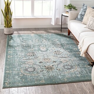 Well Woven Kensington Goa Vintage Modern Area Rug - 9'3" X 12'6" - Bed ...