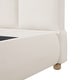 Christopher Knight Home - Modern Upholstered Linen Fabric Bed Frame ...