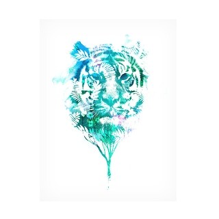 Robert Farkas 'Tiger Tree' Canvas Art - Bed Bath & Beyond - 39536359