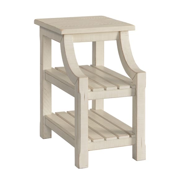 Barn Door Wood Chairside Table by Martin Svensson Home - Bed Bath ...