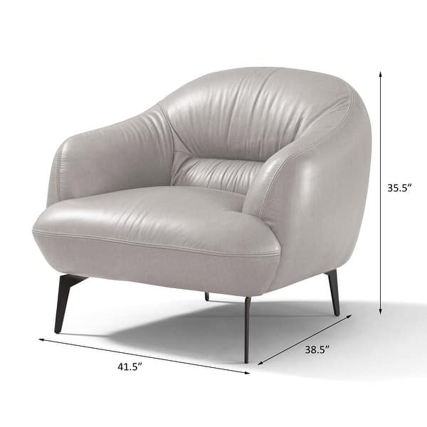 Layla Chair with Sloped Arm and Metal Leg - Bed Bath & Beyond - 39864073