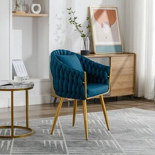 Metal Base Chair,Weaving Leisure Chairs,Unique Weaving Design Armchair ...