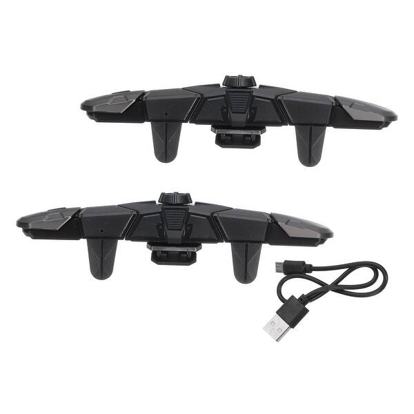 Gaming Trigger Mobile Game Controller Burst Shooter Black with 30cm USB ...