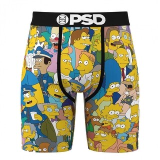 The Simpsons Full Cast Psd Boxer Briefs - Bed Bath & Beyond - 41385133
