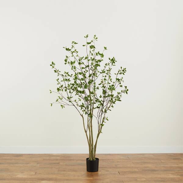 7' Minimalist Citrus Artificial Tree - Bed Bath & Beyond - 38166582