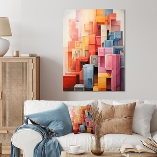 Designart "Constructivism Constructed Horizons VIII" Constructivism ...