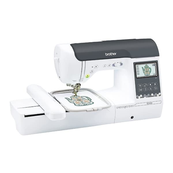 Brother SE2000 Computerized Sewing & Embroidery Machine w/ LCD Display ...