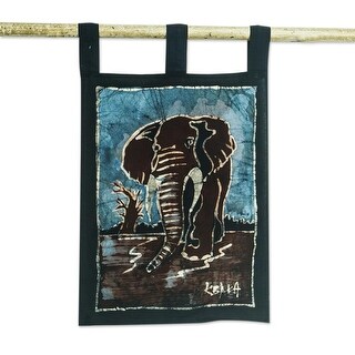 Novica Handmade Walk The Land Batik Cotton Wall Hanging - Bed Bath ...