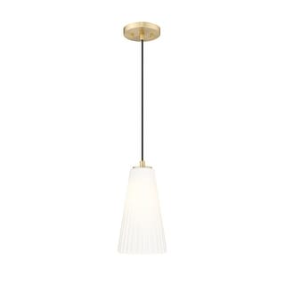 Farrell 1 Light Pendant in Modern Gold - Bed Bath & Beyond - 40948916