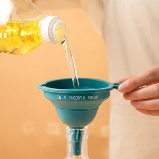 Funnel Smooth Inner Wall Internal Scale Mini Long Neck Funnel For ...