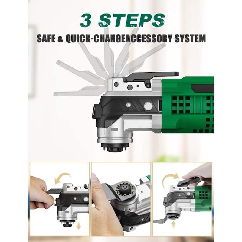 20-Volt Cordless Oscillating Multi Tool Rotary Nail Tool - Overstock ...