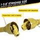 PTO Shaft, 1-3/8" PTO Drive Shaft, 6 Spline Tractor, Round Implement ...