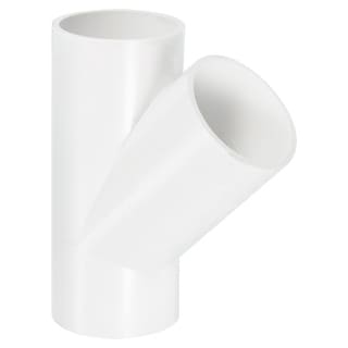 2" PVC Pipe Fittings 6 Way 45 Degree Angle Water Joint Connectors ...