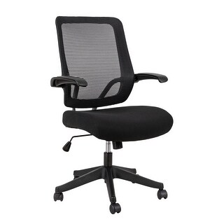 Middle Backrest Ergonomic Office Chair, Upward Flipping Armrest ...