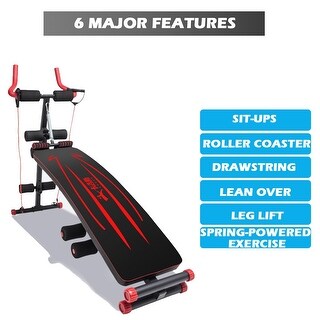 Home Unisex Supine Board Push Ups Fitness Equipment Beauty Waist ...