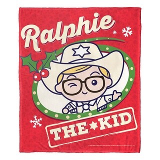 ENT 236 A Christmas Story, The Kid Silk Touch Throw Blanket - Bed Bath ...